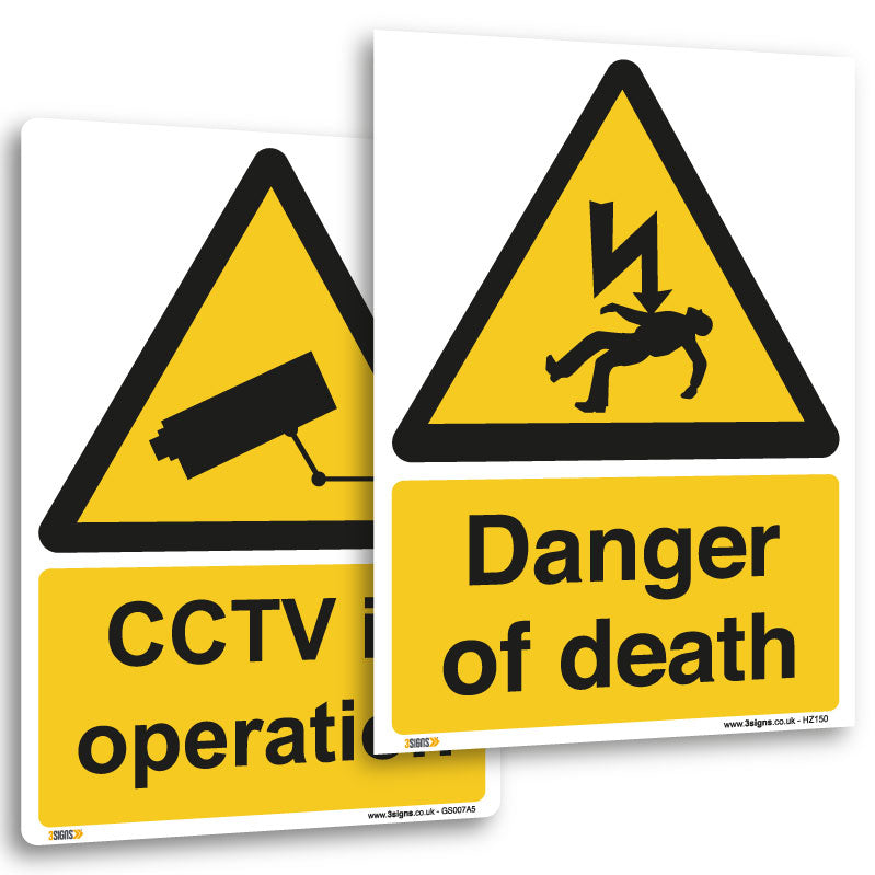 Safety Warning Signs | 3 Signs — 3 Signs Website