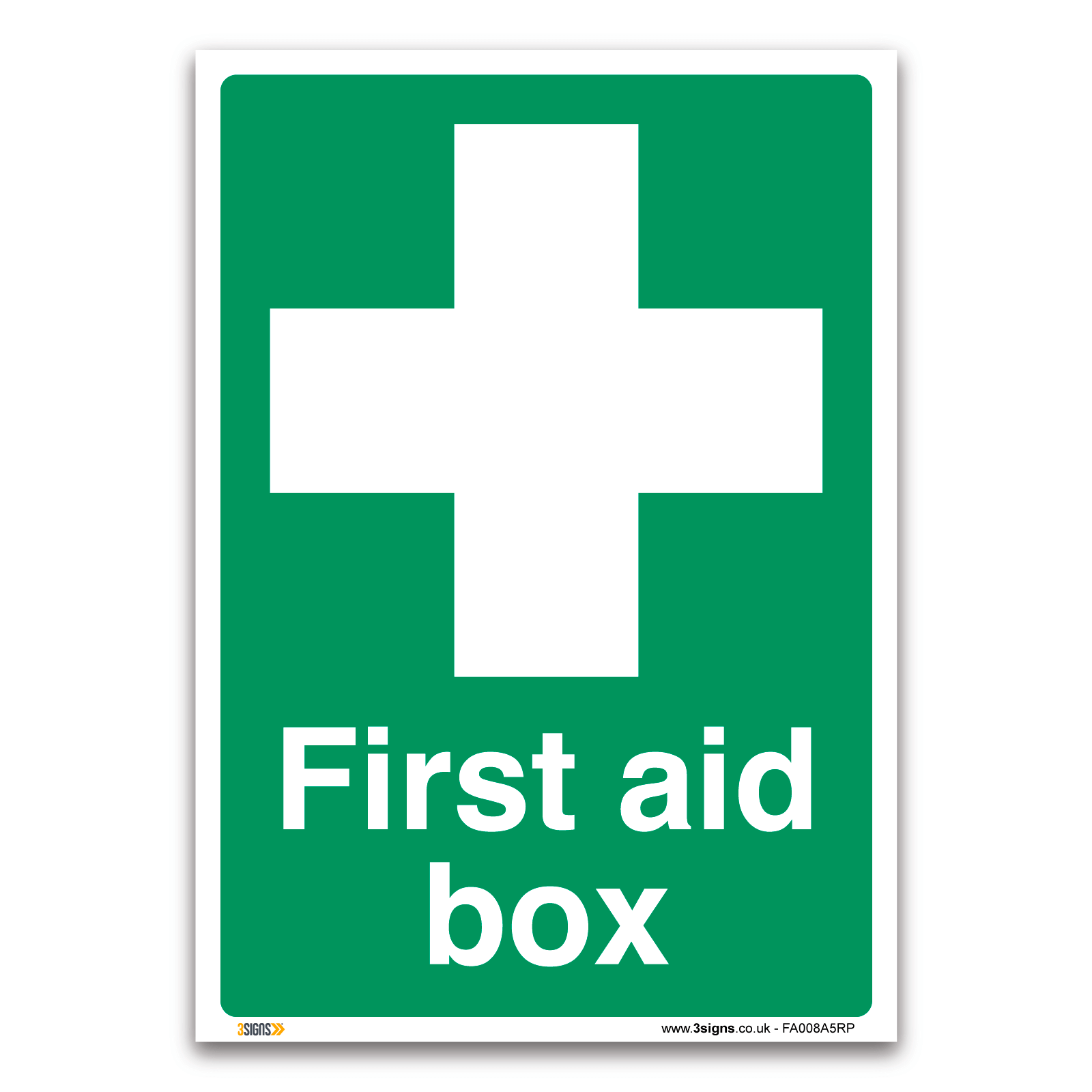 First Aid Box Safety Sign | First Aid Safety Sign ISO 7010 | Fast — 3 ...