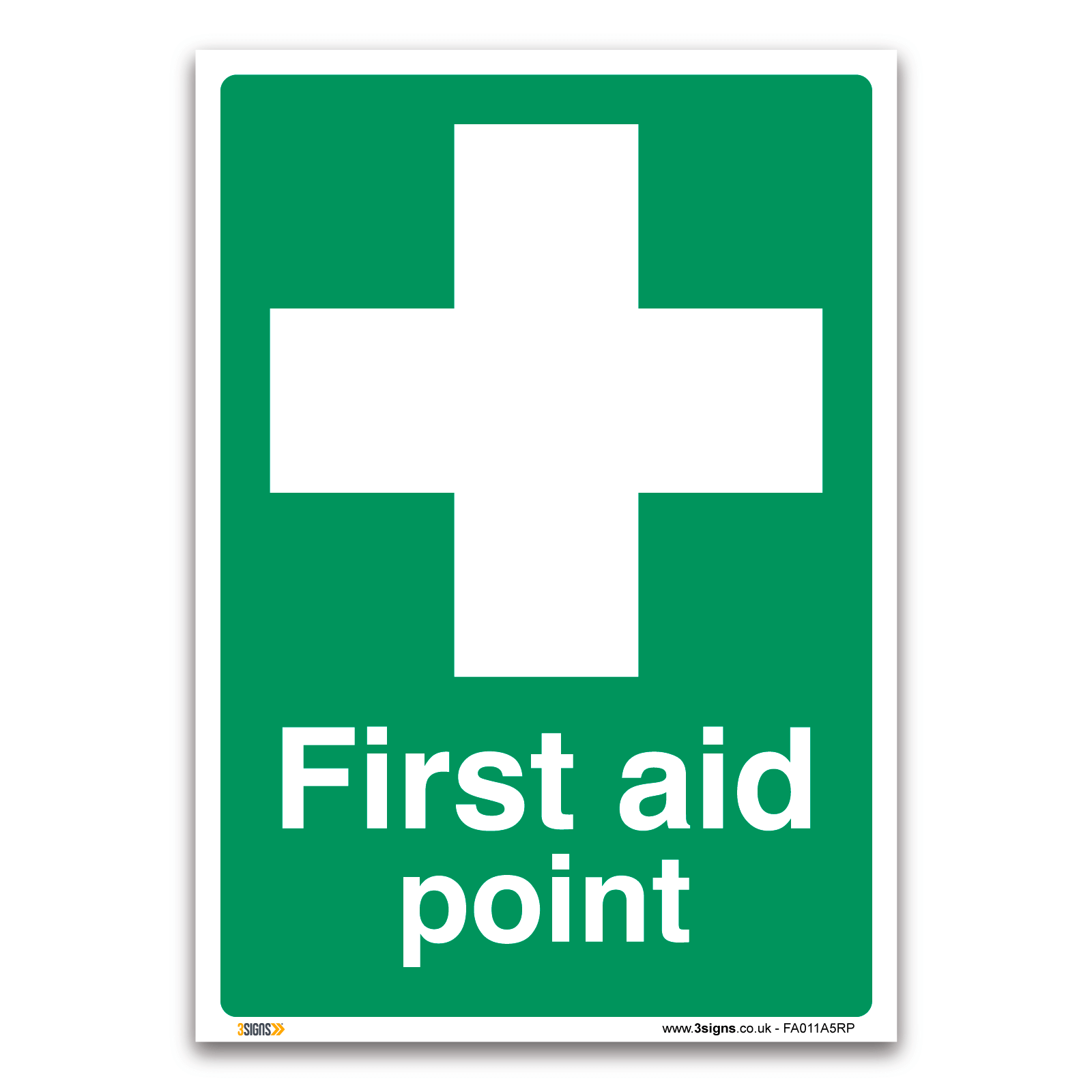 First Aid Point Safety Sign | First Aid Safety Sign ISO 7010 | Fa — 3 ...